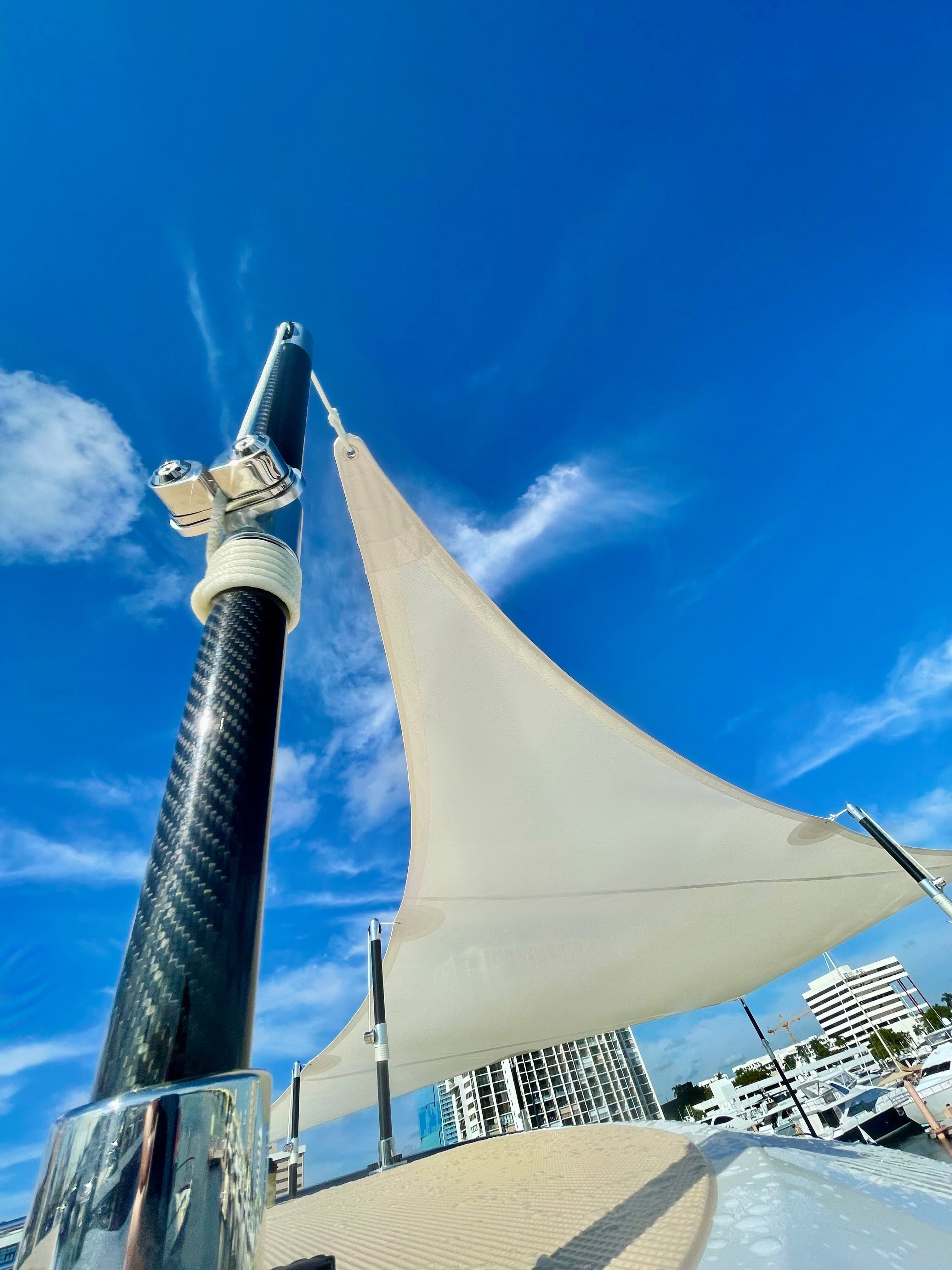 Sunfly sun shade poles protect yourself from the sun.